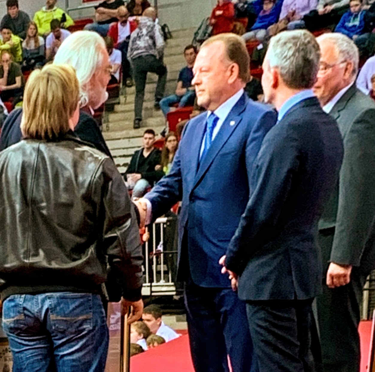 IJF Präsident Marius Vizer & DJB Präsident Peter Frese erhalten die ...
